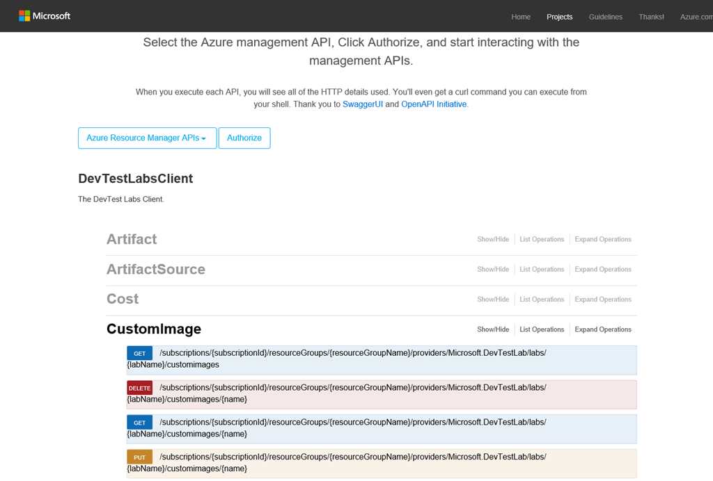 Figure Out The Parameters Calling Azure Rest Apis Via Powershell Commandlets A Software